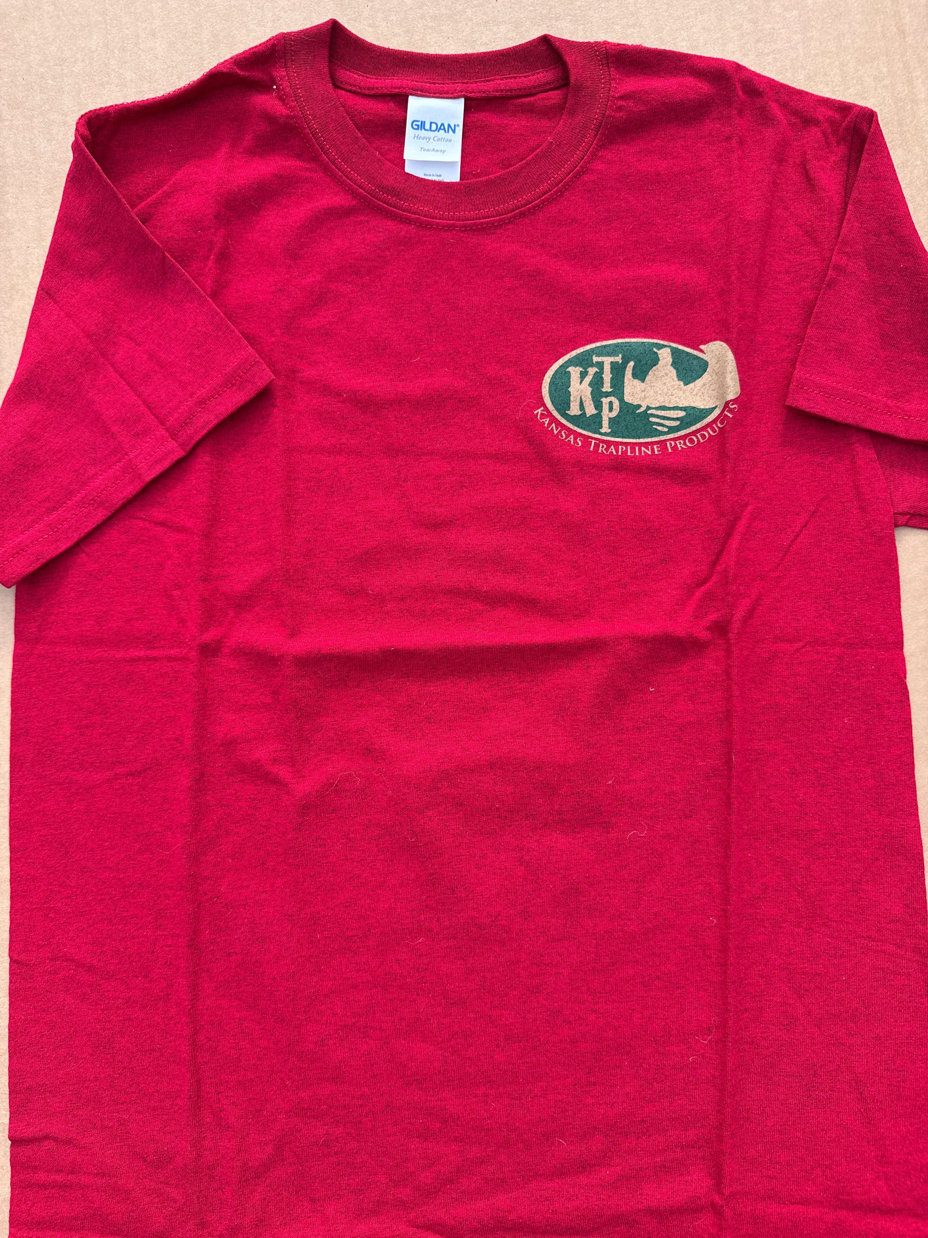 Red KTP t-shirts – Kansas Trapline Products