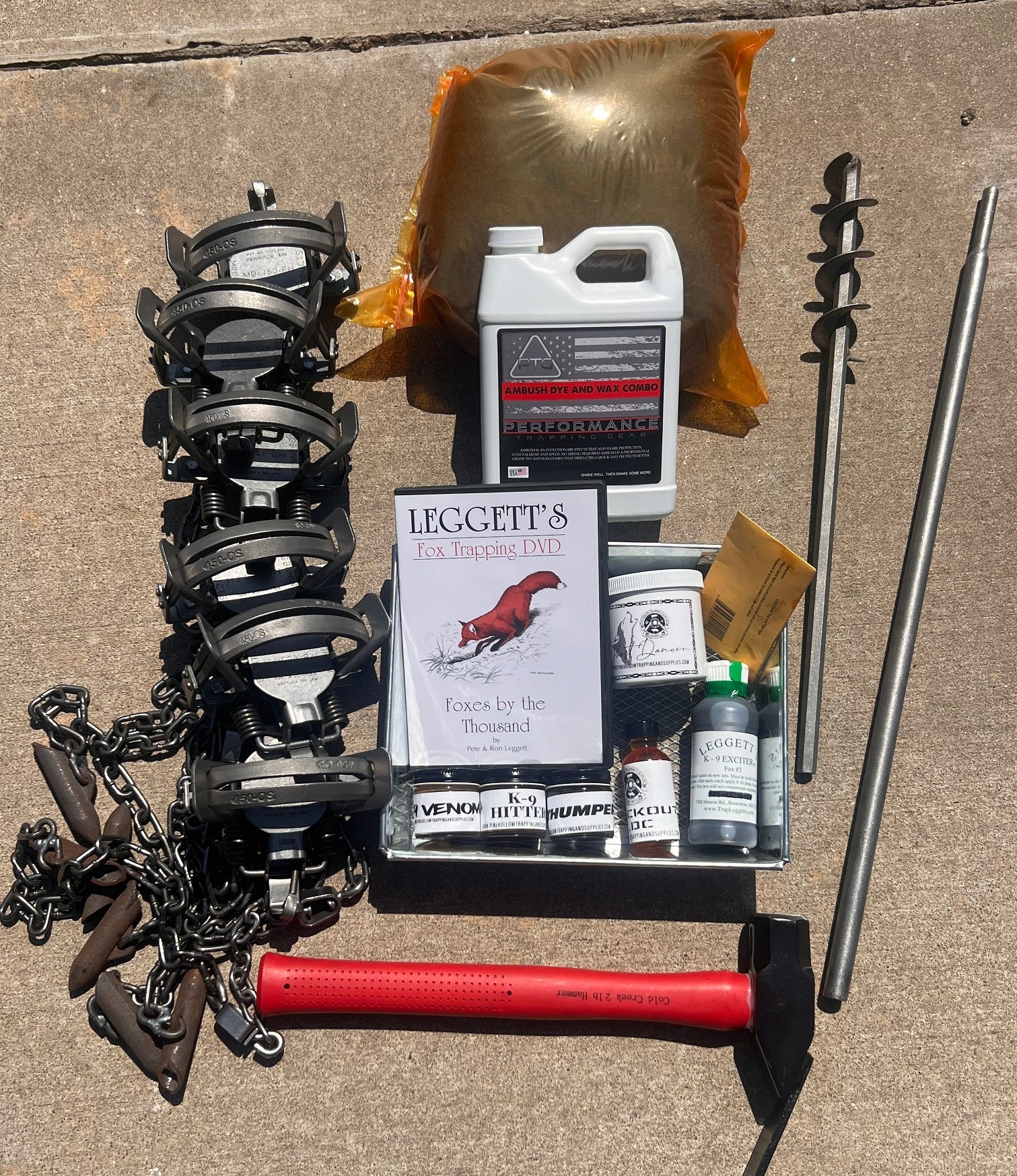 Fox Trapping Kit – Kansas Trapline Products